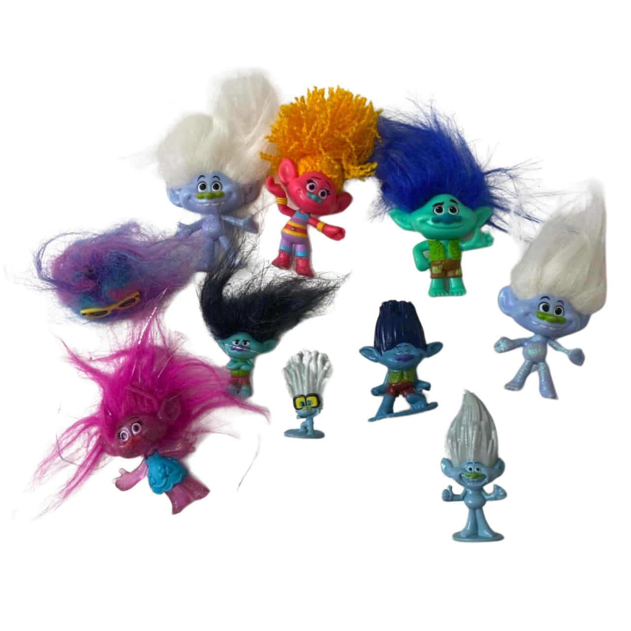 Trolls Mini Figure x10