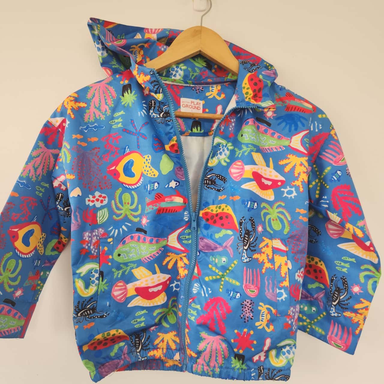 Gorman Kids Under the Sea Raincoat Size 6-8 years old(s)