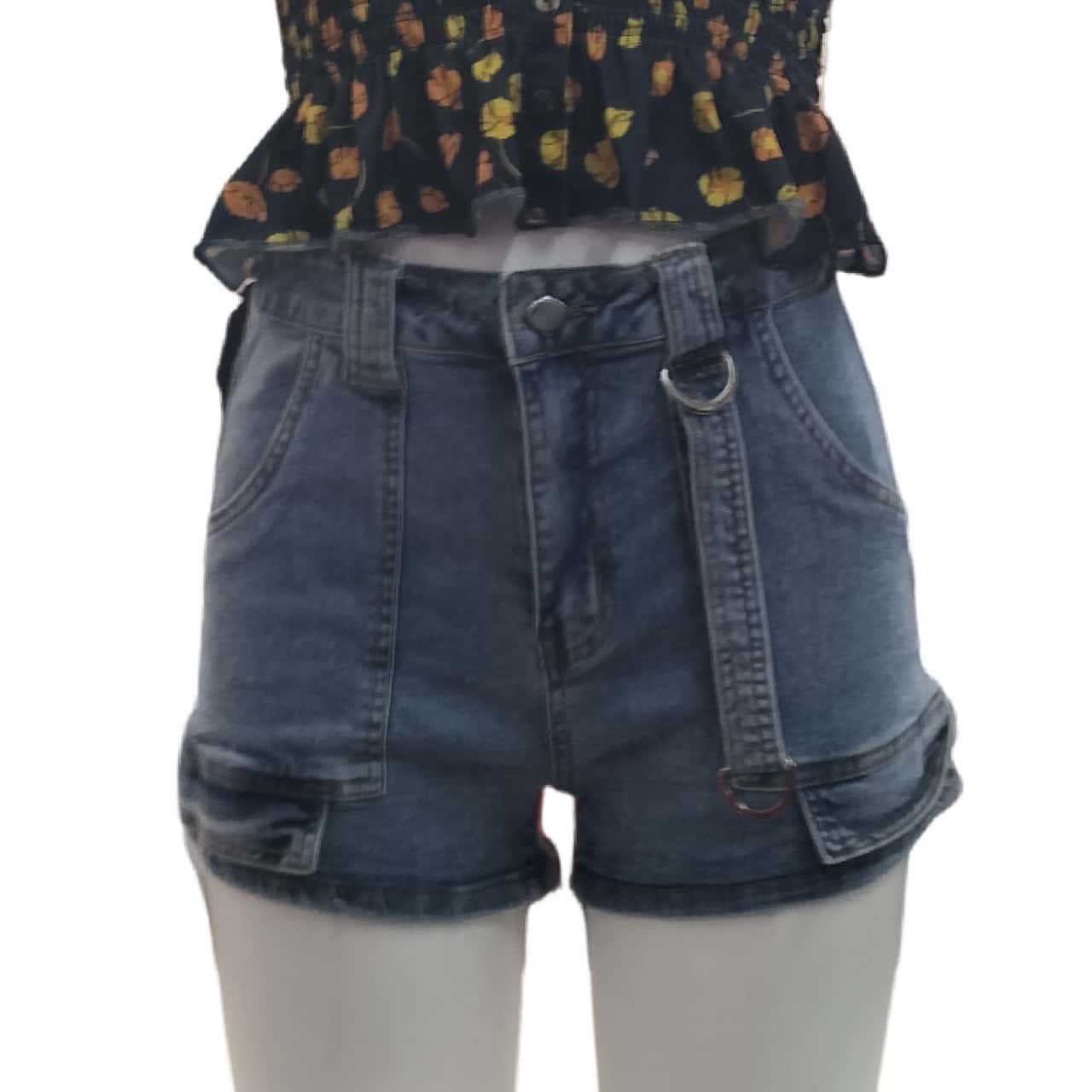 Valleygirl Womens Size 8 Denim Shorts Blue