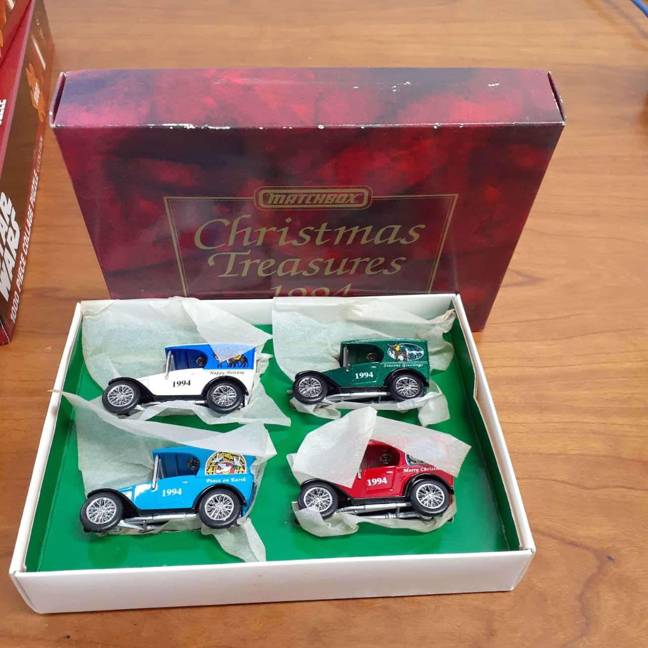 Vintage Christmas Treasures Matchbox Set 1994(s)