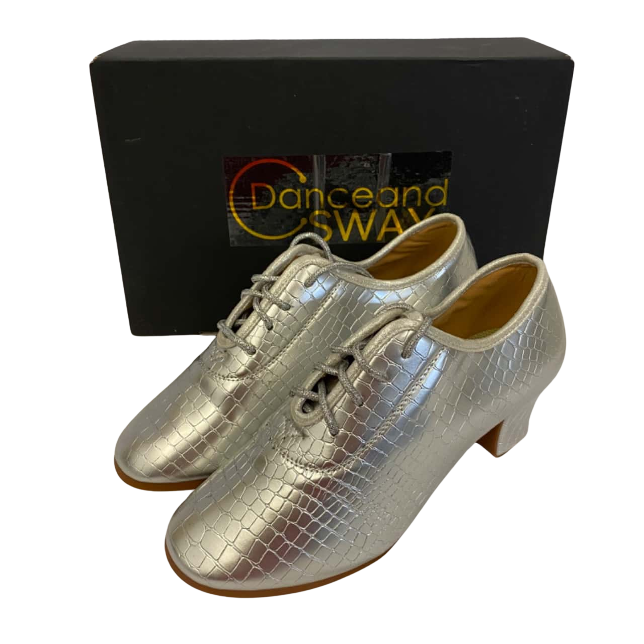 Dance and sway Womens Size 8 Silver dance shoes(s)
