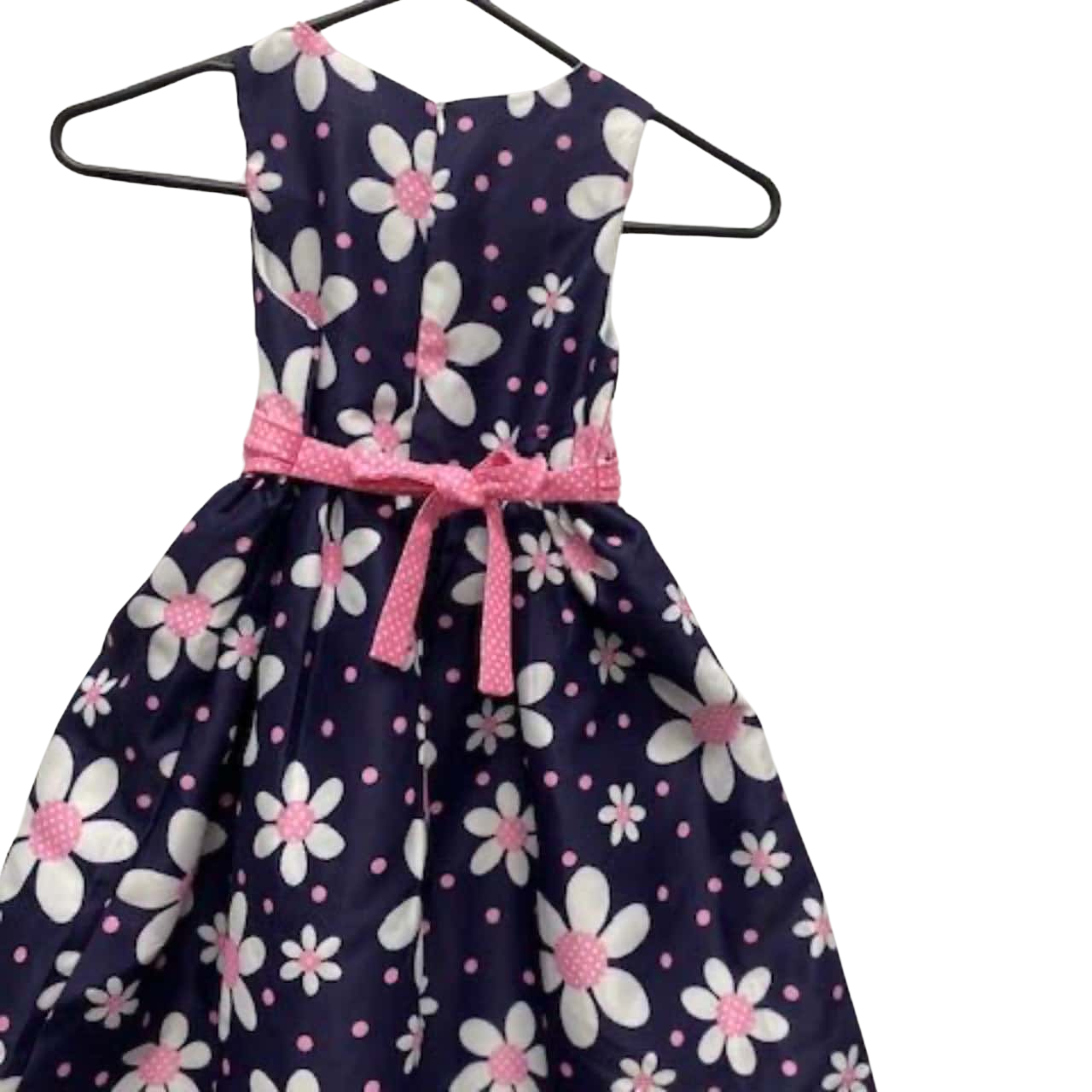 Ollies Place Kids Size 6 Blue Floral s Ollies Place Kids Size 6 Blue Floral s
