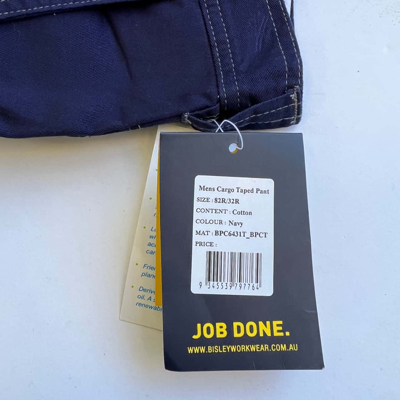 BNWT Bisley Mens Size 32R Taped Cool Vented Lightweight Cargo Pants ...