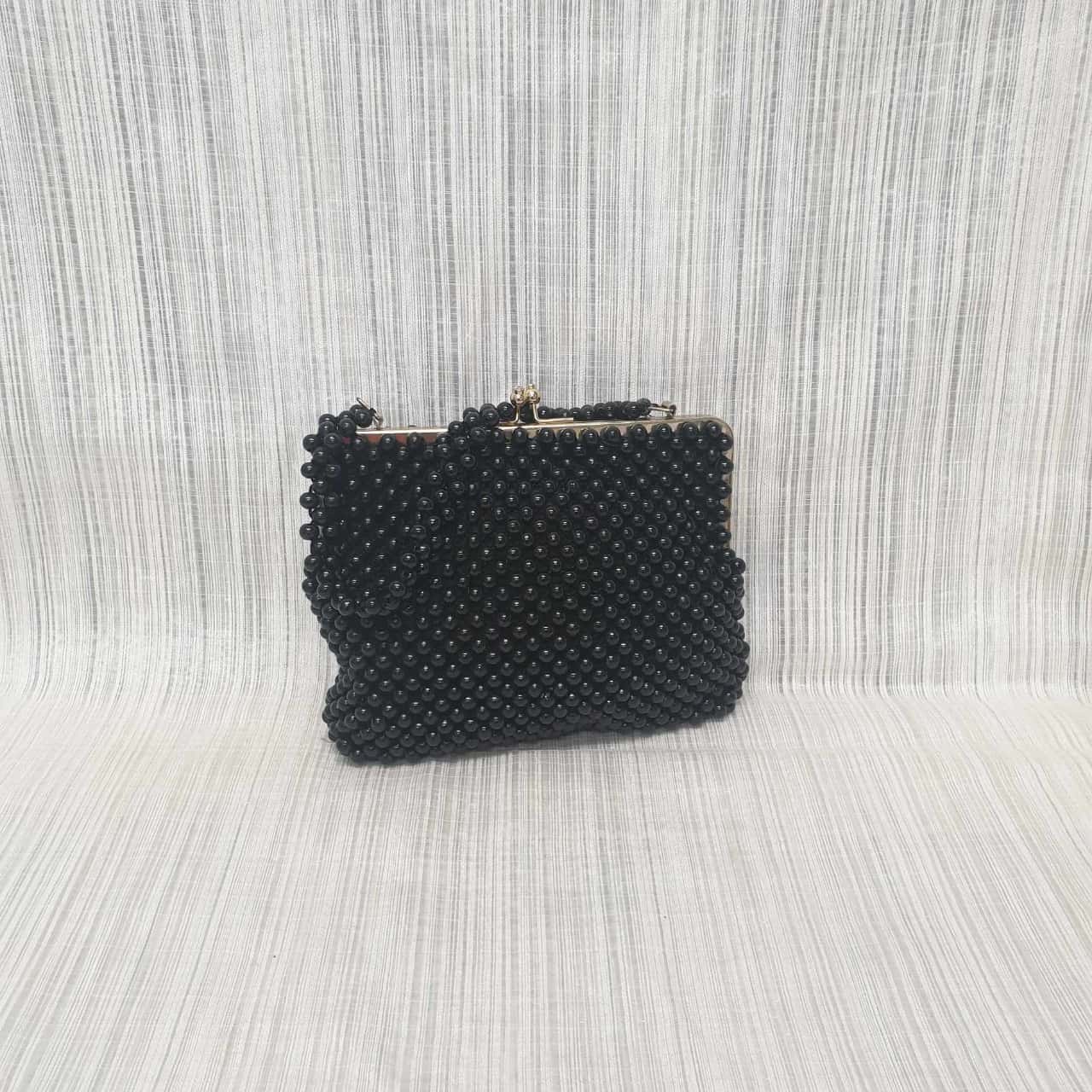 Lamza Absolutely Gorgeous Vintage Black Handbag (s)