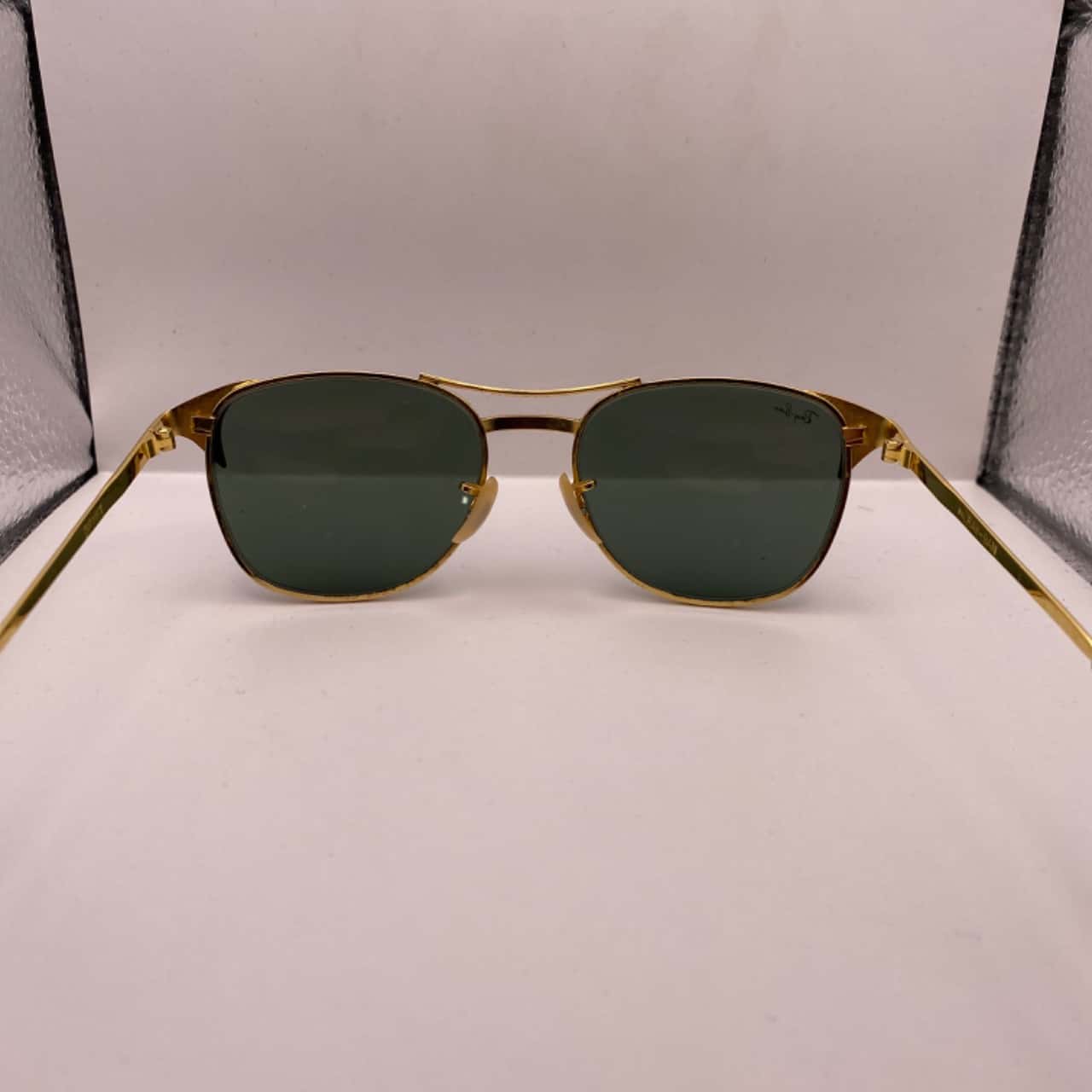 Ray-Ban Mens Vintage Signet Sunglasses Gold