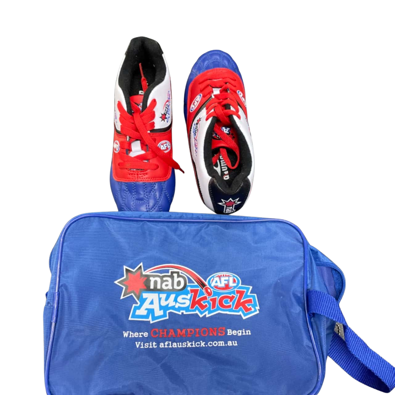 Nab AFL Auskick Children’s Football Shoes In Dippers Bootbag Multicoloured