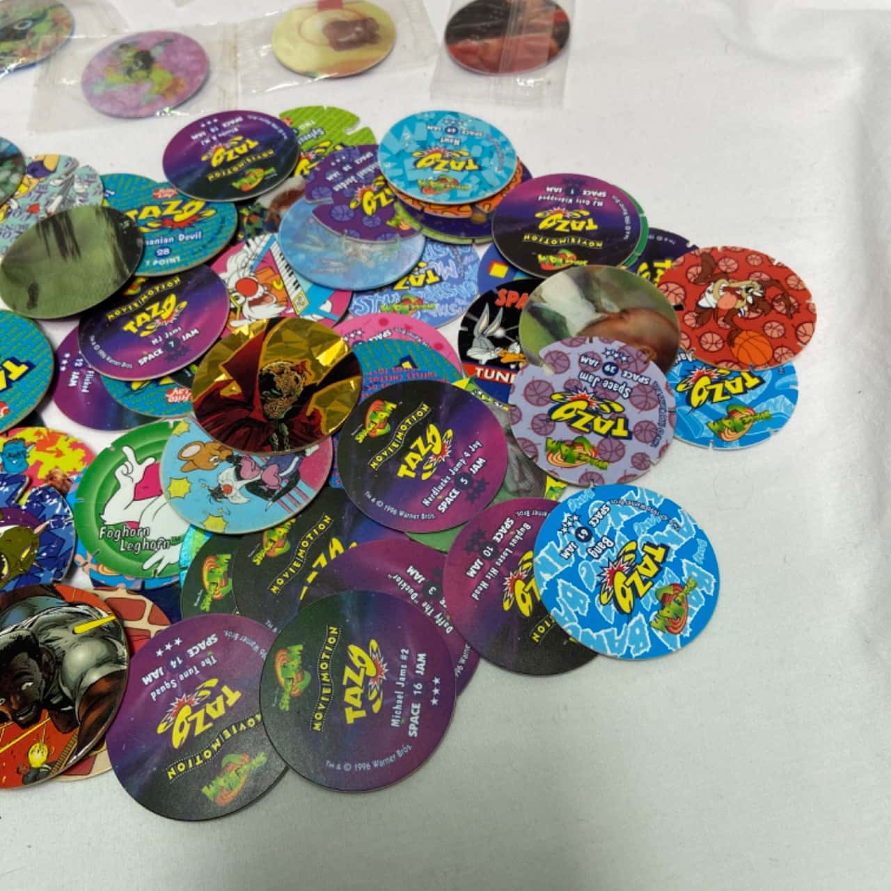 LAST CHANCE TAZOs Mix Bundle Looney Tunes/Space Jam/Spawn(s)