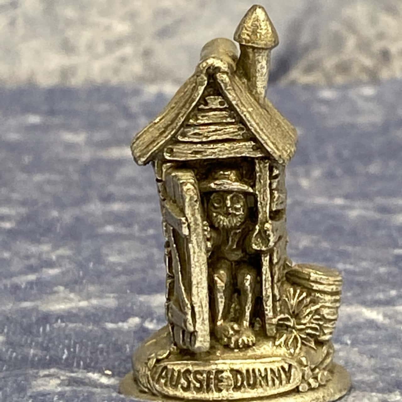 Pewter Aussie Dunny Tiny Figure (s)
