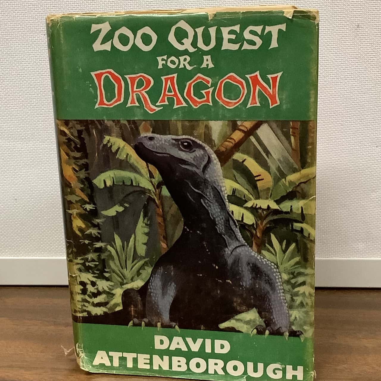 REDUCED!!! David Attenborough Zoo quest for a Dragon 1957 Hard cover ...