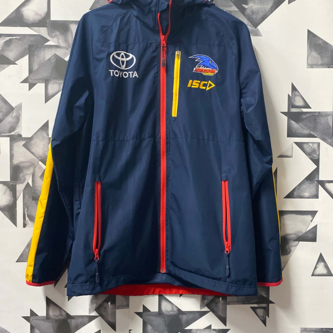 Adelaide Crows Size M Navy Blue jacket (s)