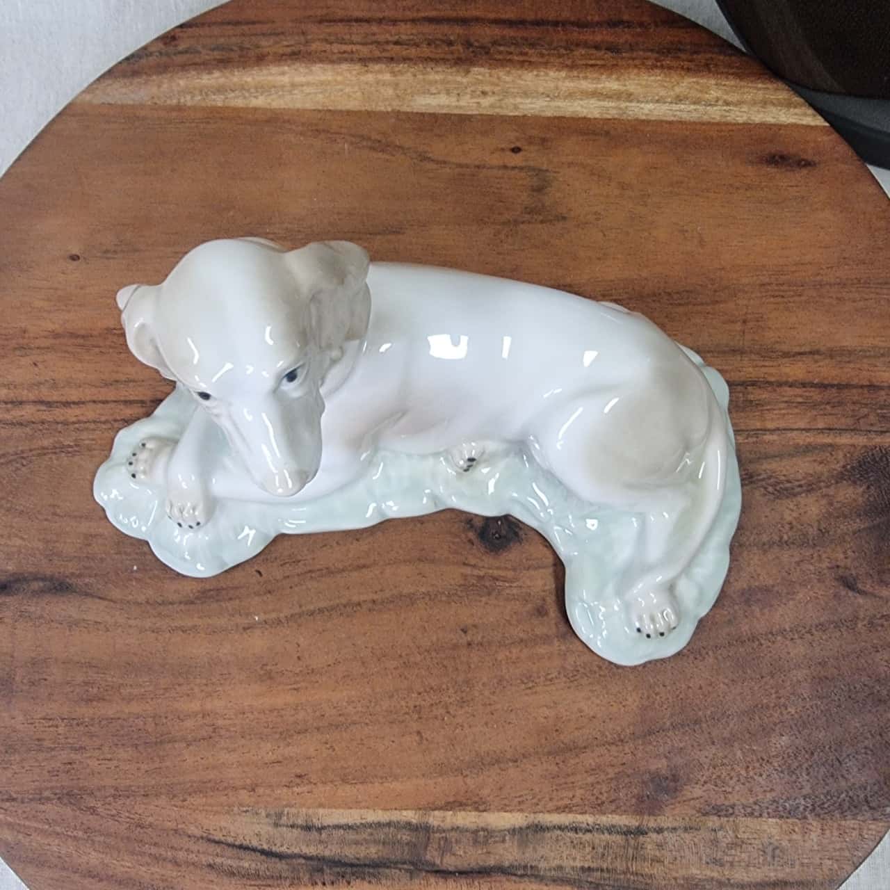 Sanbo Porcelain Retriever Figurine - Made In Japan(s) - Used Very Good ...