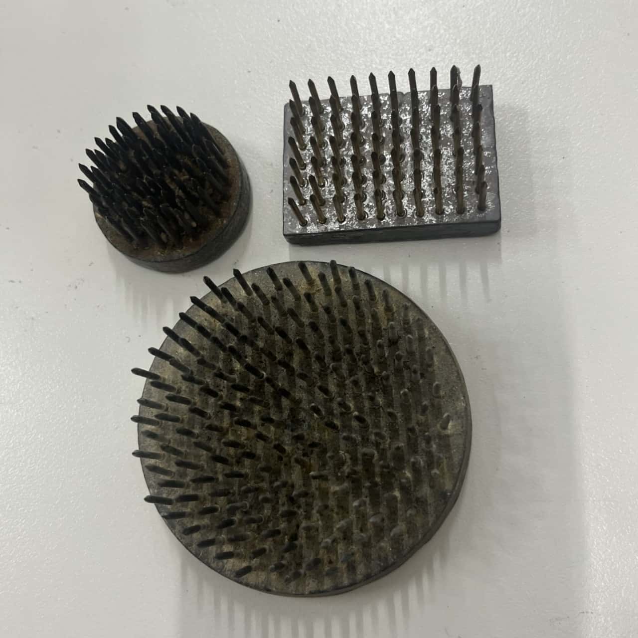 Vintage Metal Pin Flower Frogs x 3(s)