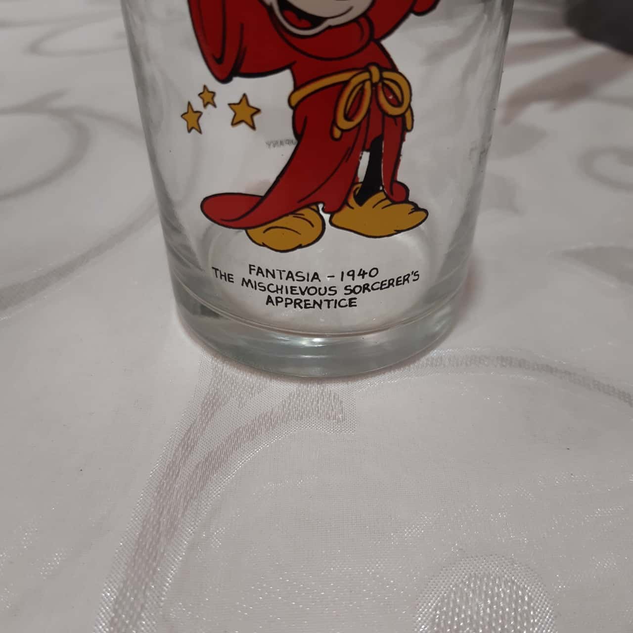 Mickey mouse happy 65th mickey hungry jacks glass