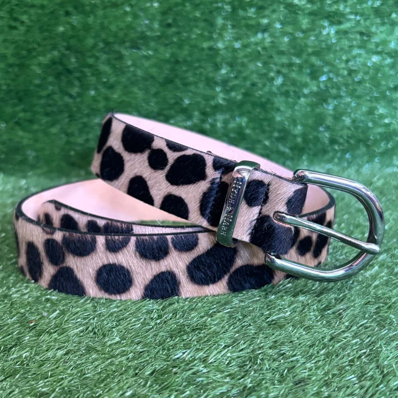 Hyde & Hare Belmont Cow Hide Belt Size S(s)