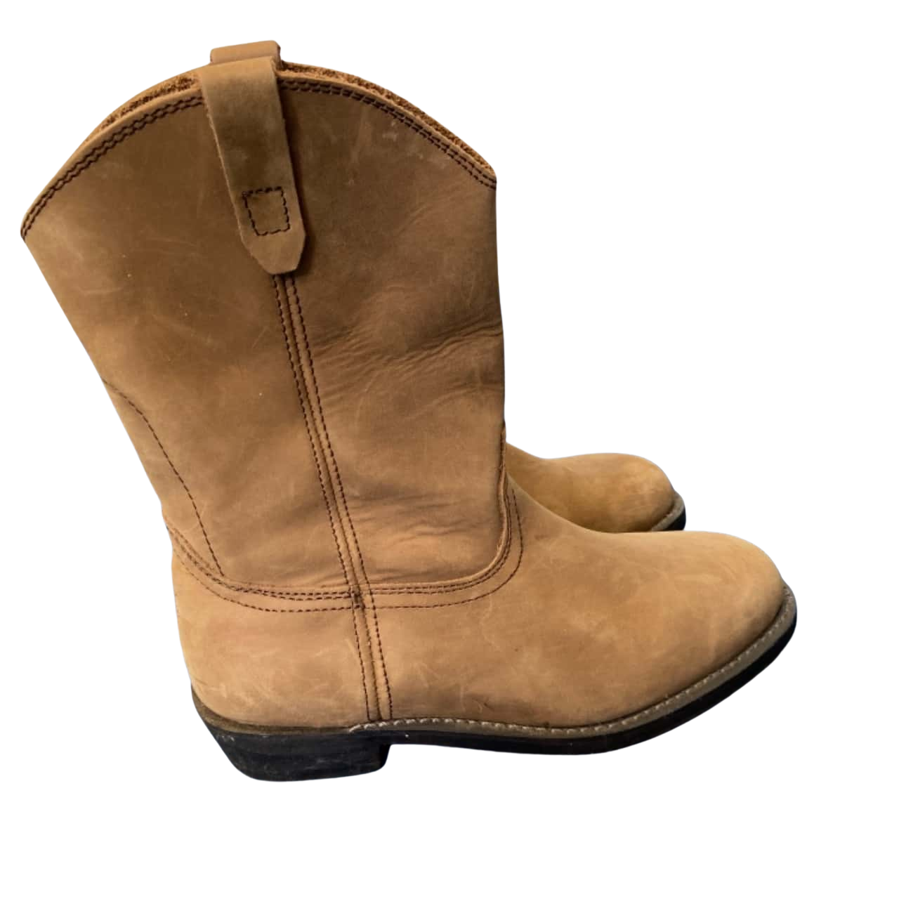 Baxter Leather Brand Natural Boots Gaucho 8 Womens Size 8 Beige (s)