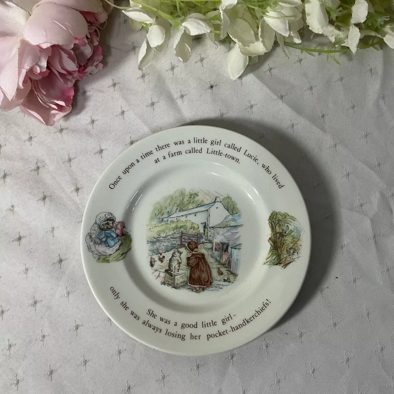 Wedgwood Frederick Warne & Co "Mrs Tiggy-Winkle" Side Plate - Used Very ...