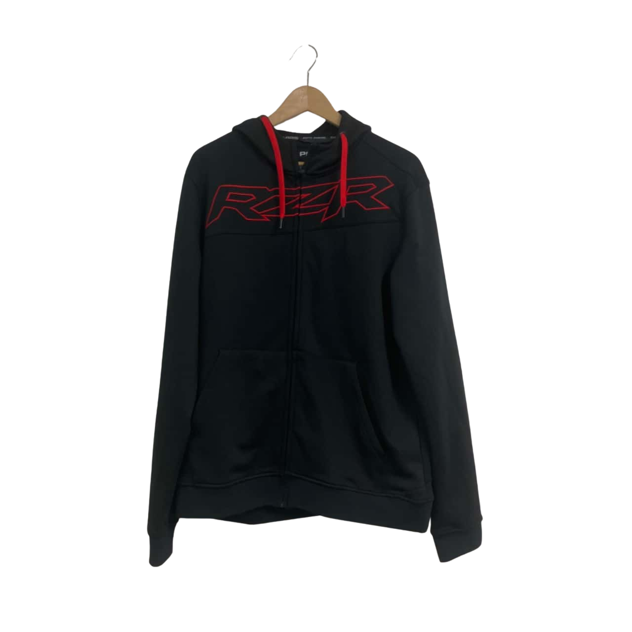 Polaris Mens Zip Up Hoodie Jacket Size L Black/Red (BNWT)(s)