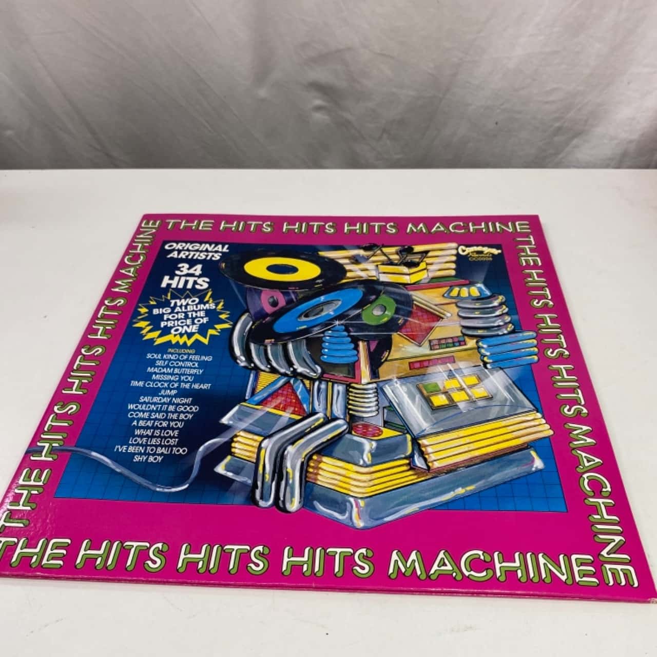 Original Artists 34 Hits Machine Vinyl Record (s)