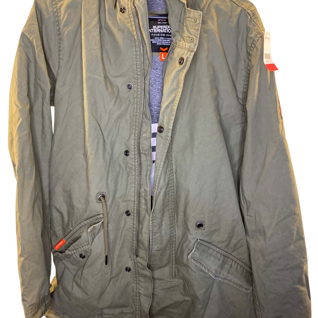Mens Green Jacket Size L (s)
