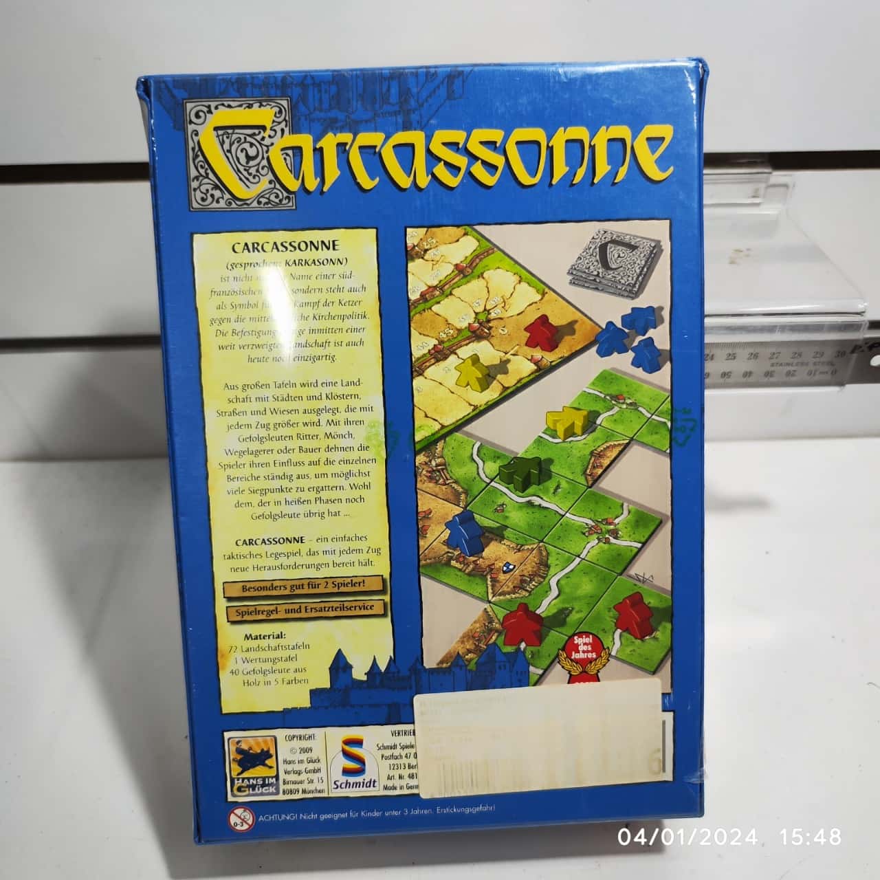Carcassonne Board Game Sealed New (s)