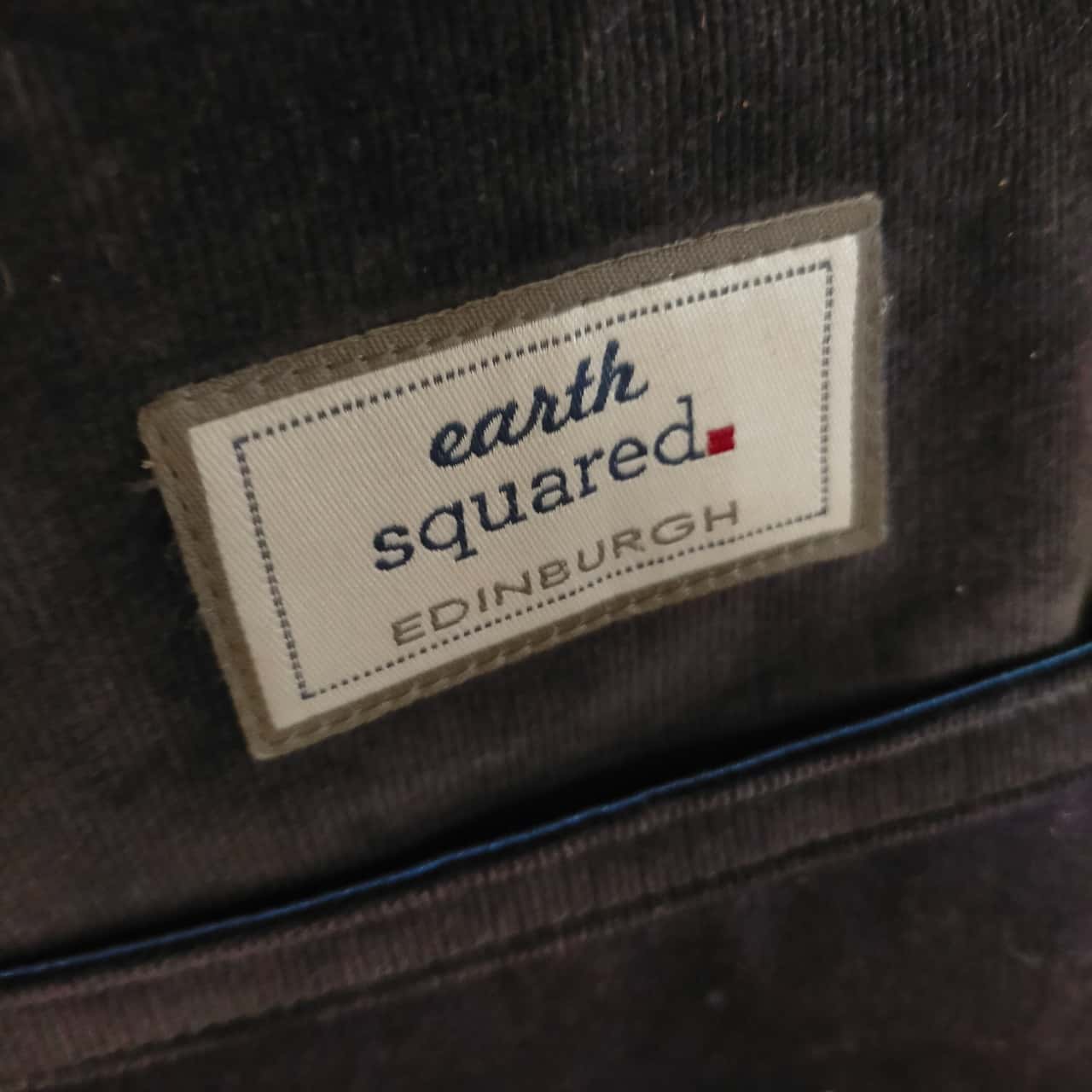 EARTH SQUARED EDINBURGH Corduroy Handbag VGUC(s)
