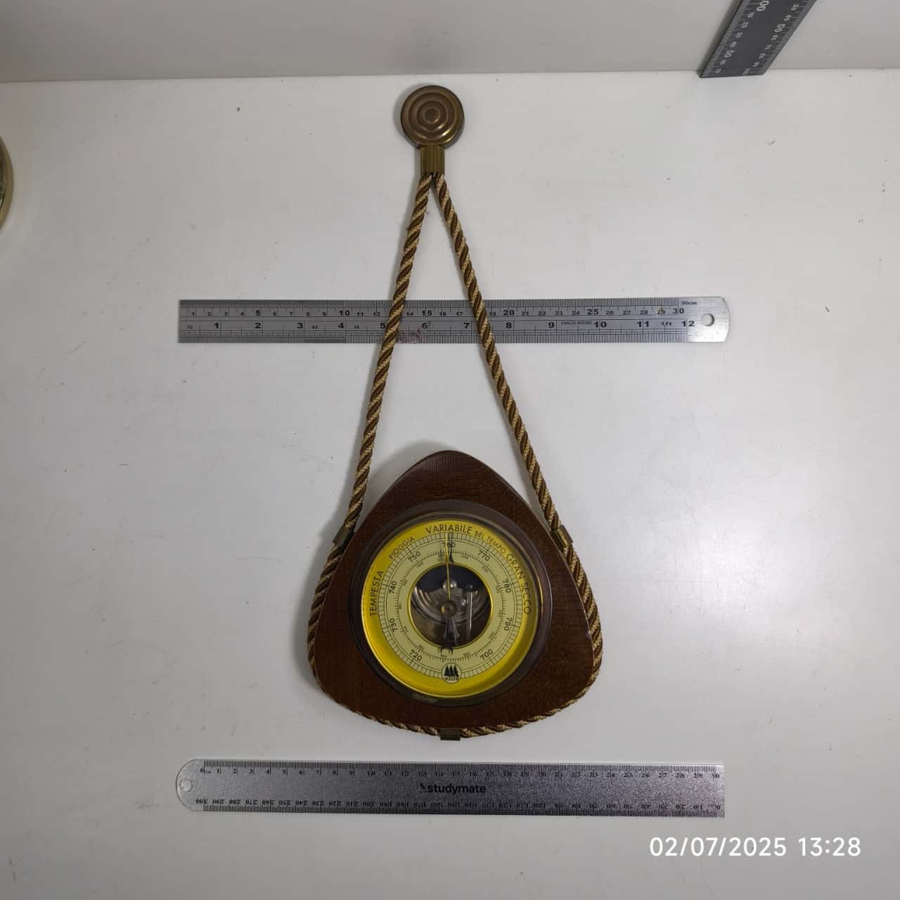 Vintage Barometer Huger