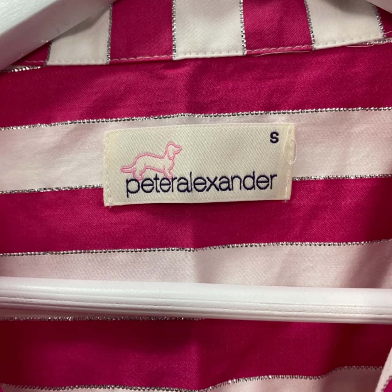 Peter Alexander Womens Size S Pink / White Sleepwear