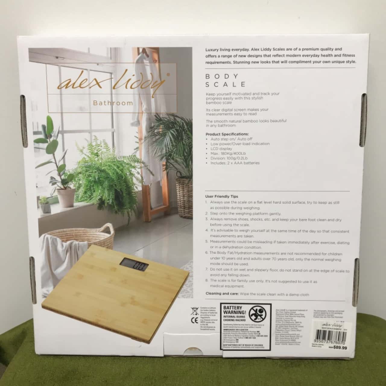 *BNIB* Alex Liddy Body Scale(s)