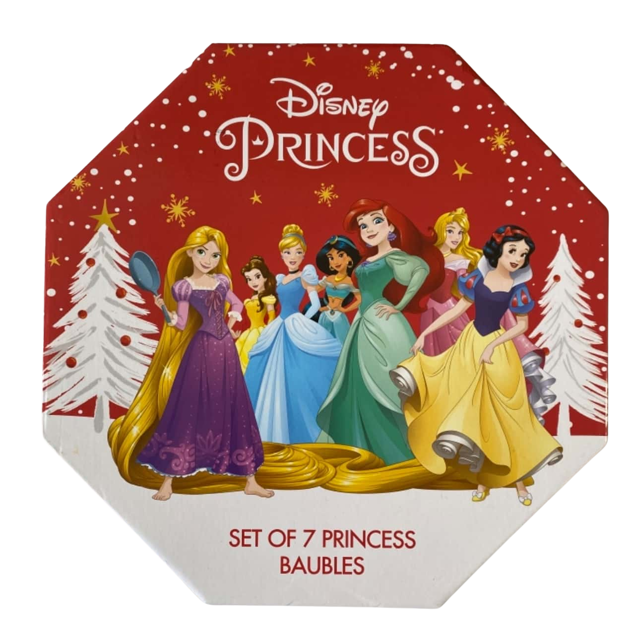 Disney Princess Set of 7 Princess Baubles - New In Box(s)
