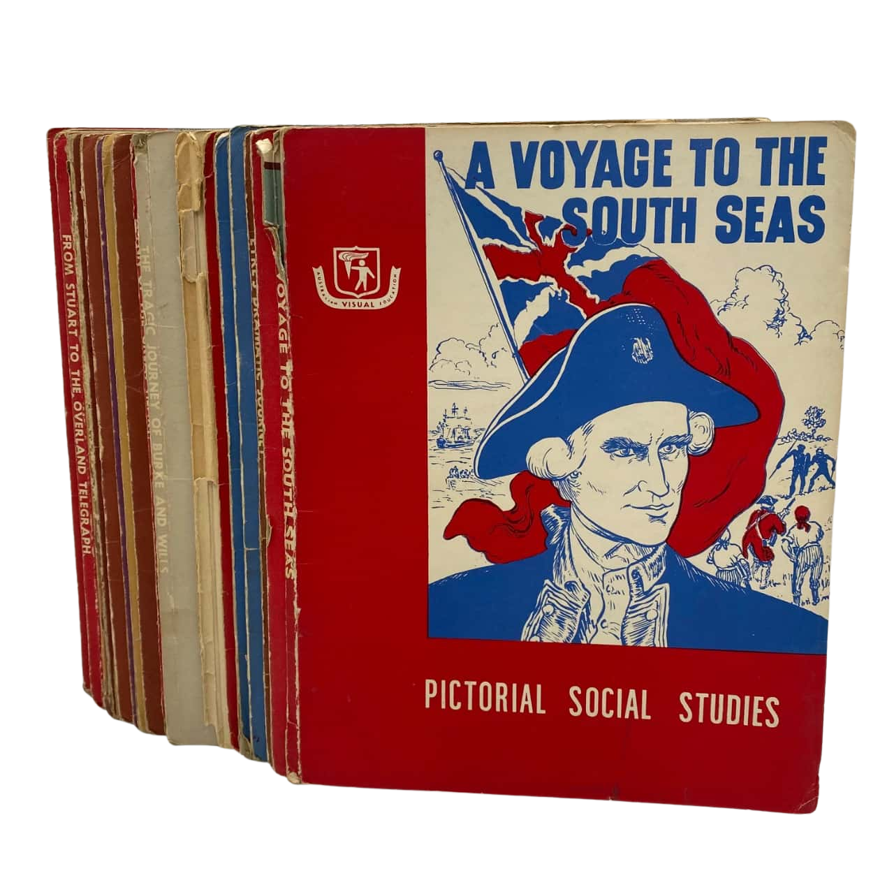 Vintage Pictorial Social Studies Collection 18 Books(s)