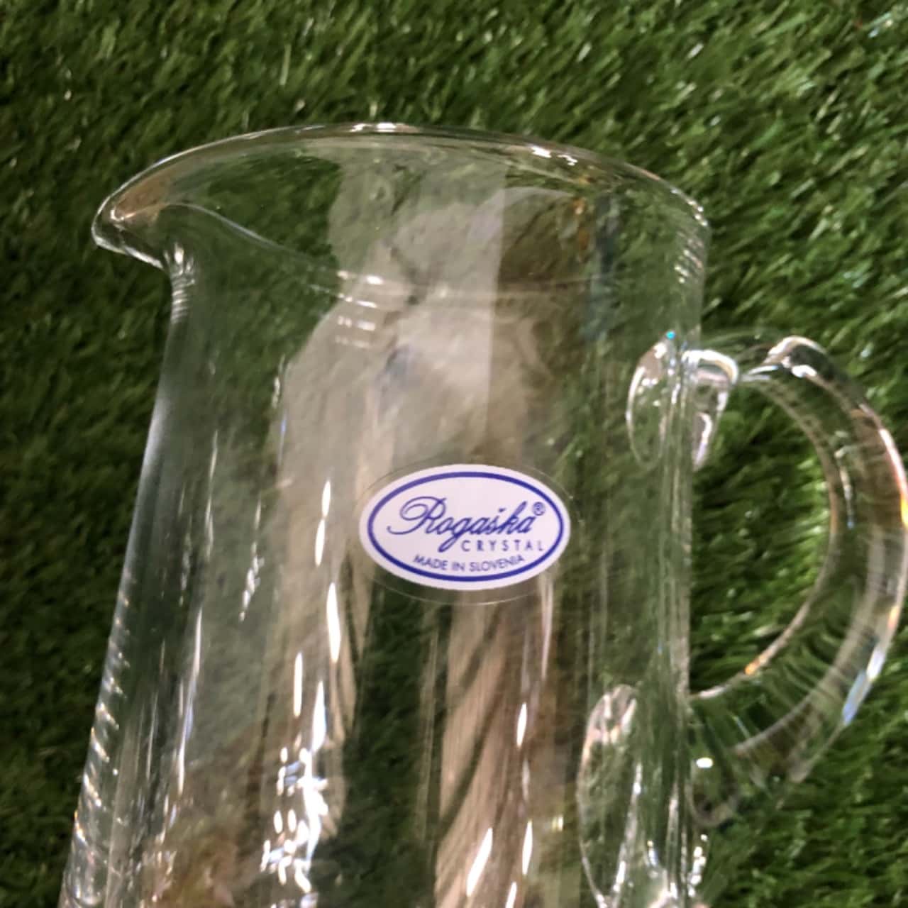 Rogaska Crystal Glass Jug 14cm (Made In Slovakia)(s)