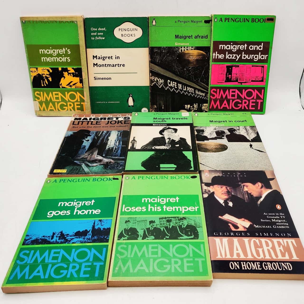 Maigret Fictional French Police Detective Novels - 10 Books(s) - Used ...