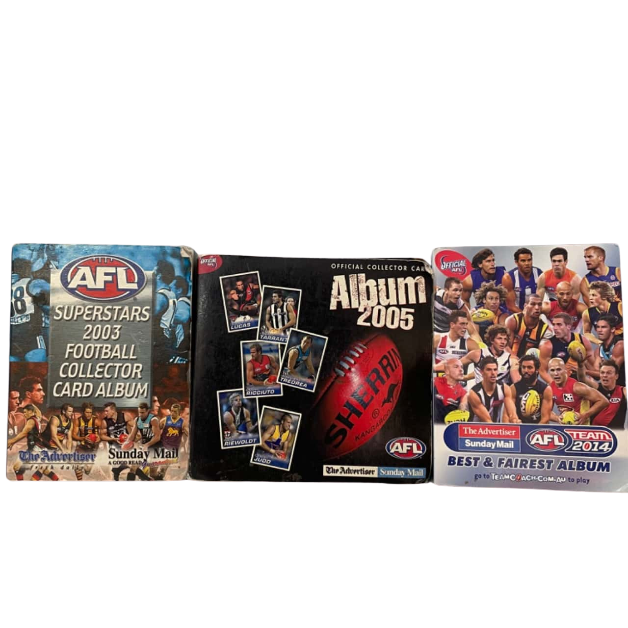 AFL Collector Card Albums