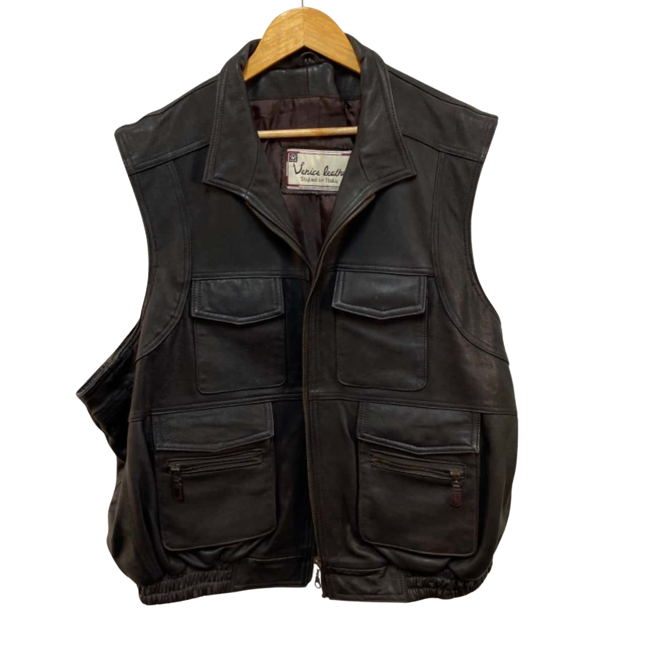 Venice Leather Vest