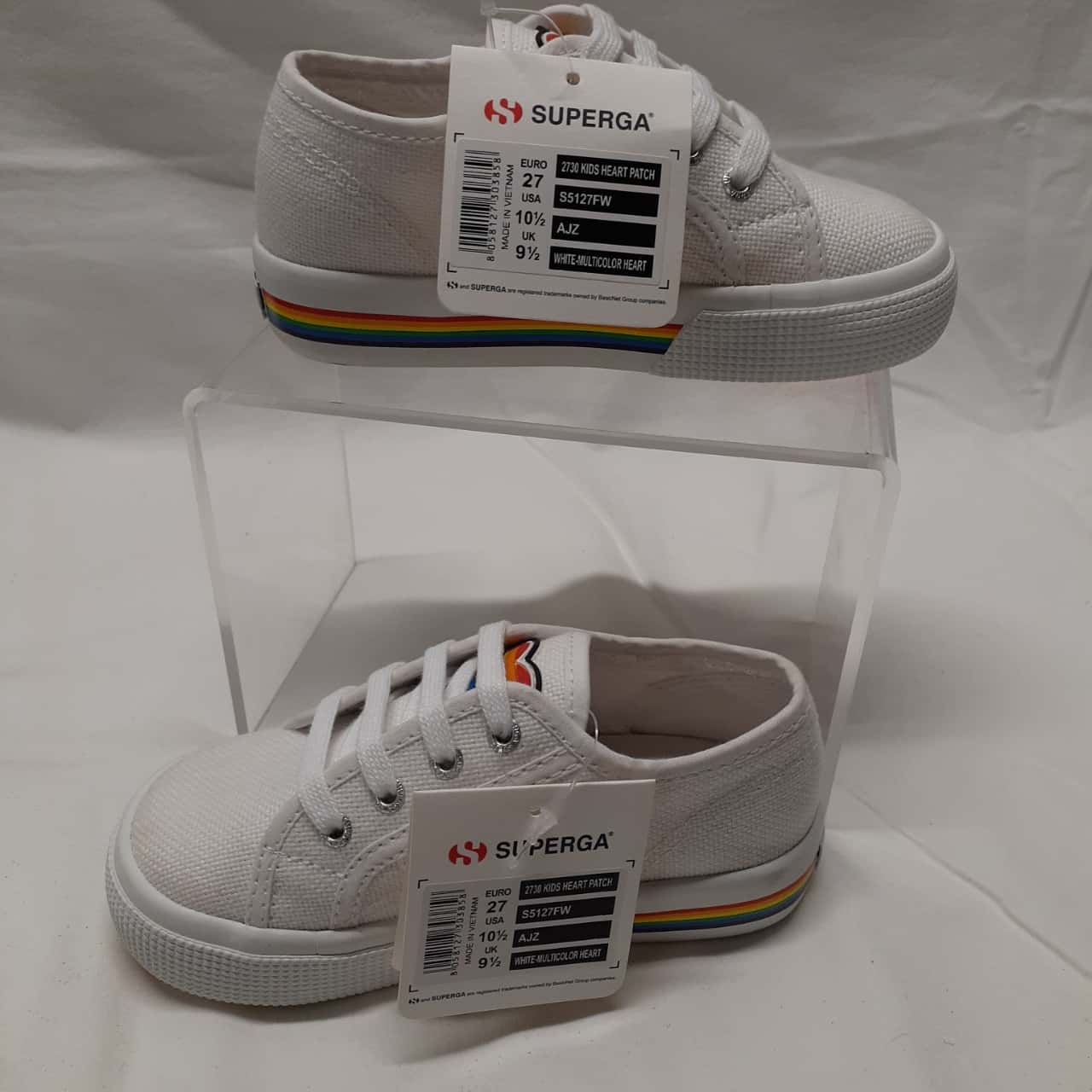 Superga Kids sneaker Size 9.5 Multicoloured / White (s)