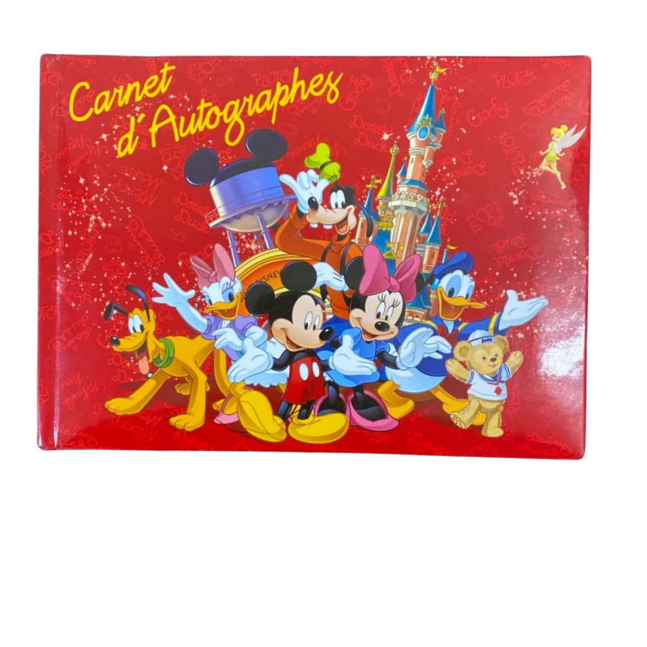 Carnet d'autographes Mickey Mouse Minnie Castle Parc Disneyland Paris ...