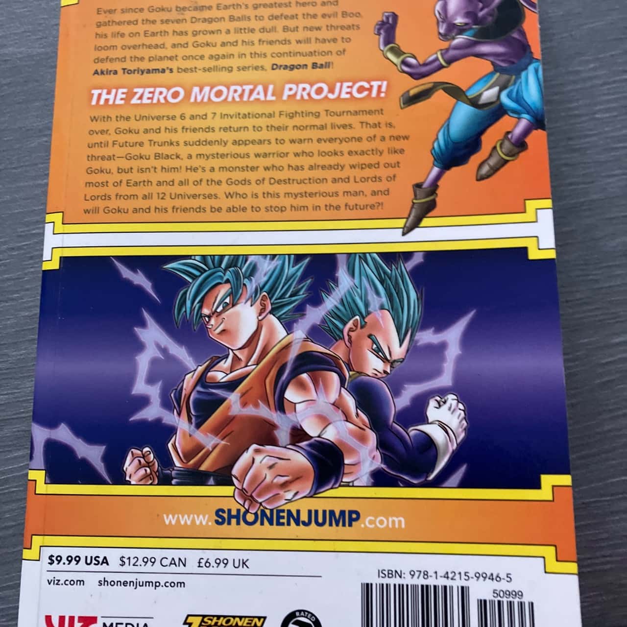 Dragonball Super 3 Akira Toriyama & Toyotarou