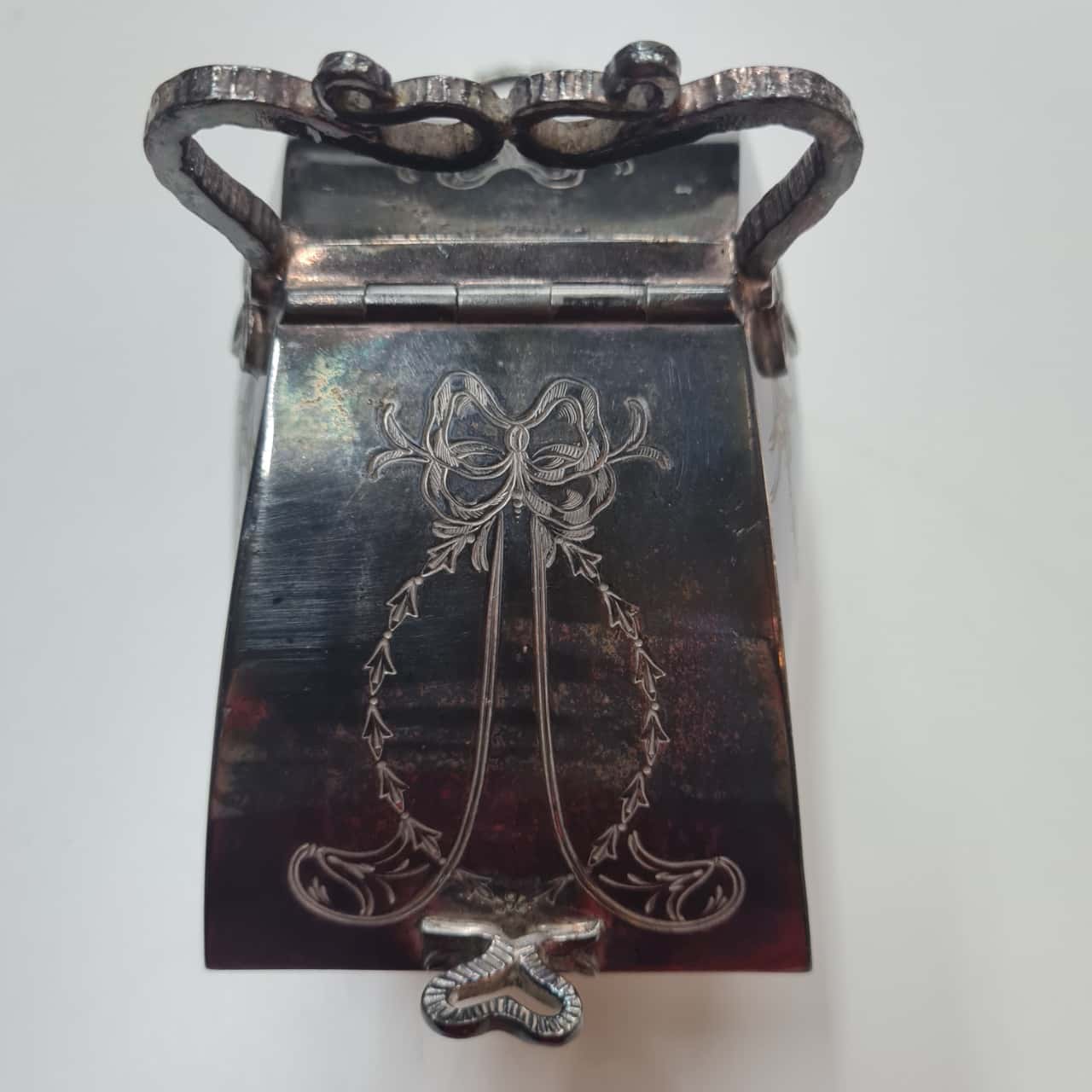 James Dixson & Sons Sugar or Tea Caddy with Spoon(s)