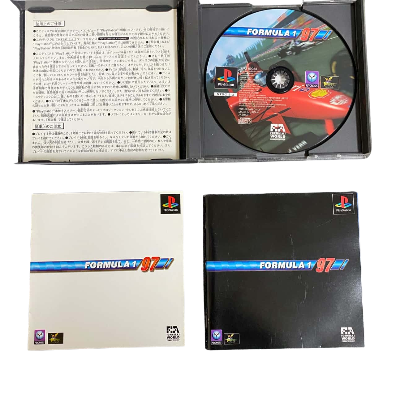 Formula 1 97 Playstation PS1 NTSC-J Japanese Formula 1 Racing