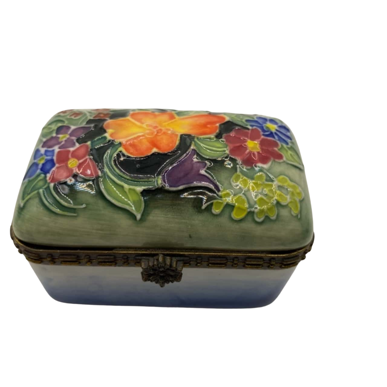 Hand painted trinket box