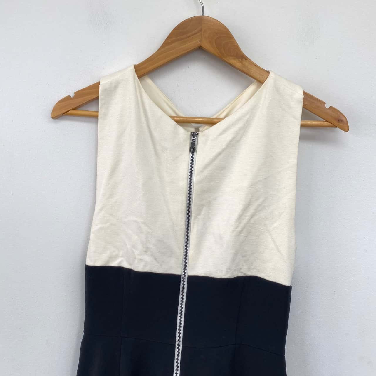 DKNY Black Comb Twist Bodycon Mini Dress Size 6