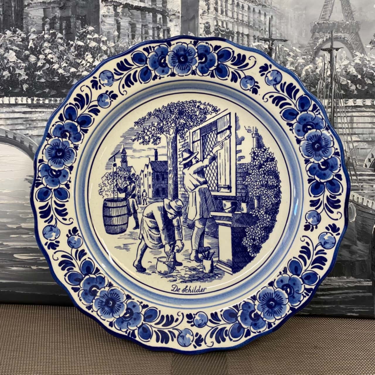 Made In Holland ceramic hanging plate (s)