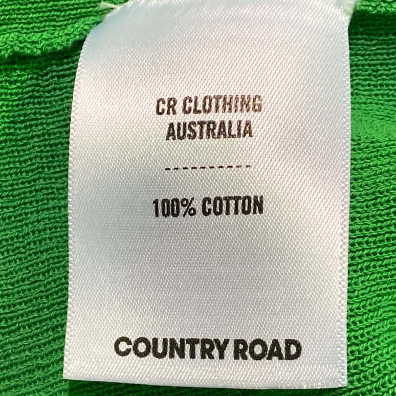 Country Road Womens Size M Cardigans Green (s)