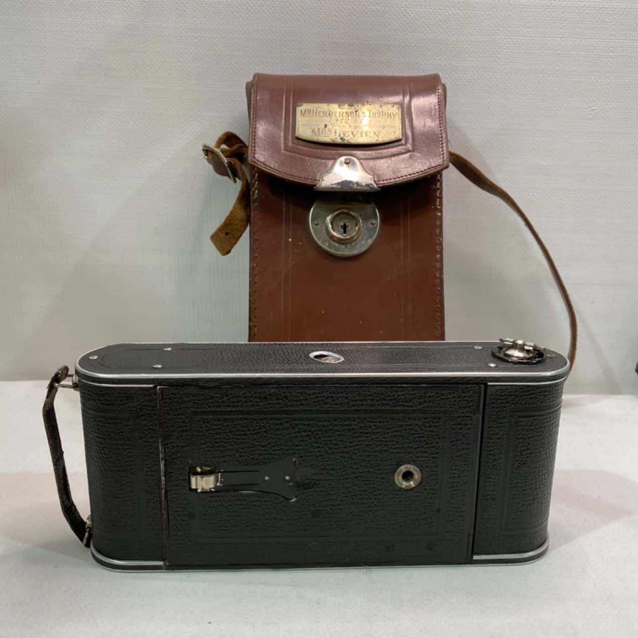 Contessa-Nettel cocarette 1930s camera with leather case, missing flip ...