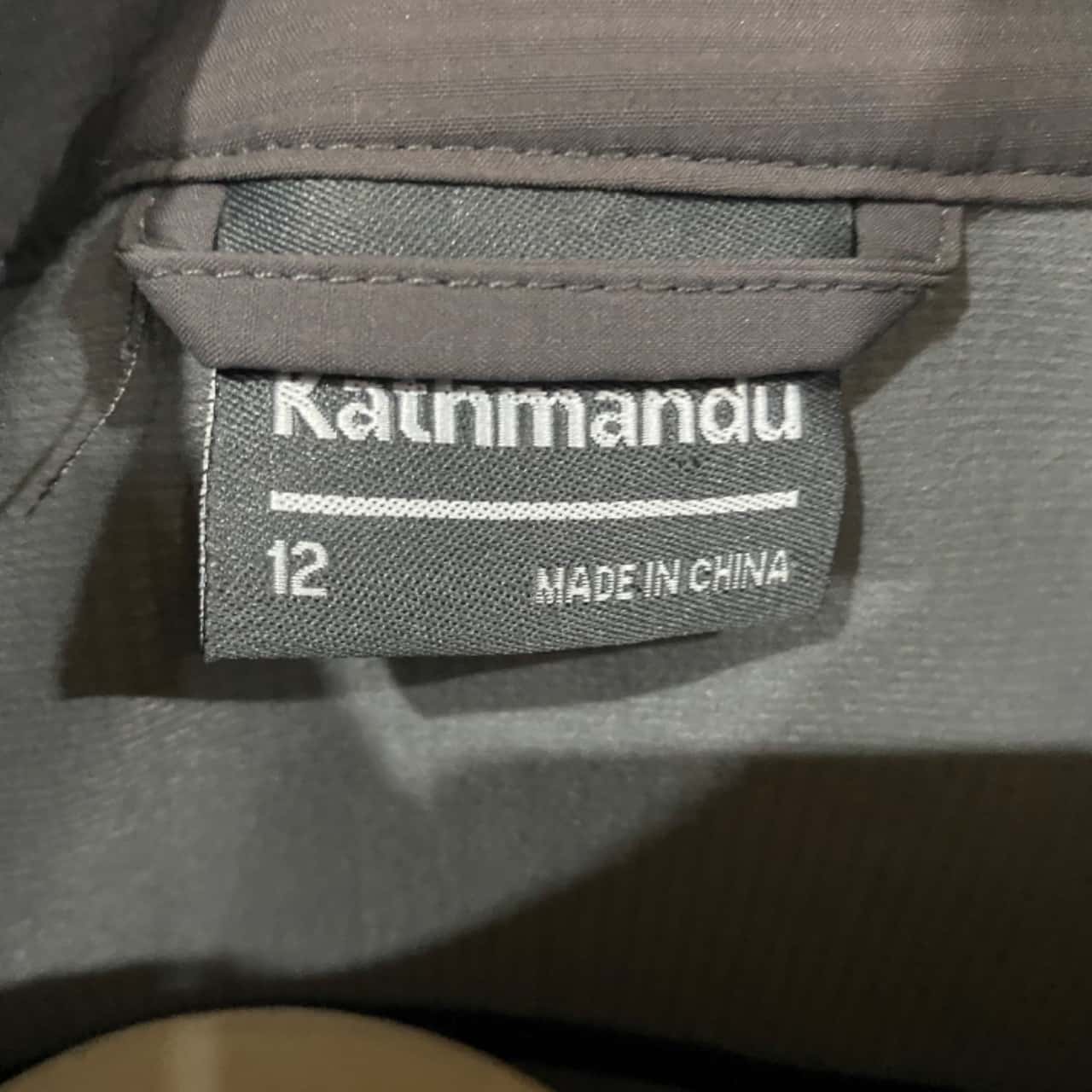 Kathmandu Womens Size 12 Jacket Grey (s)