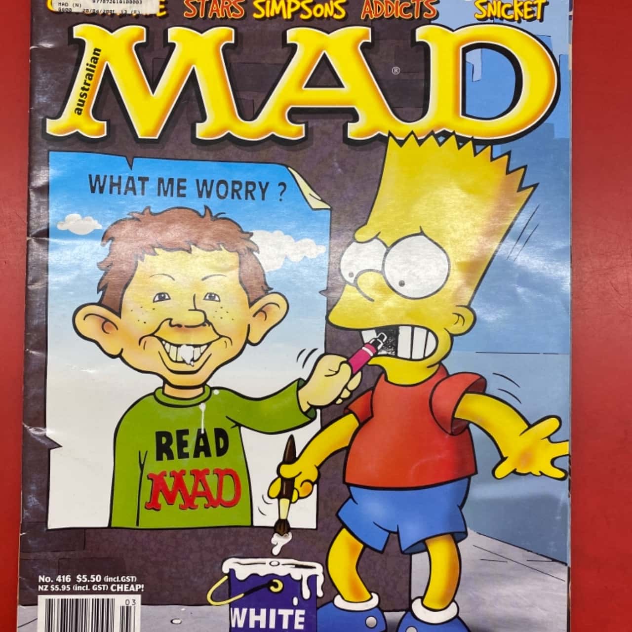 MAD Australian - 2 magazines # 416 & # 417