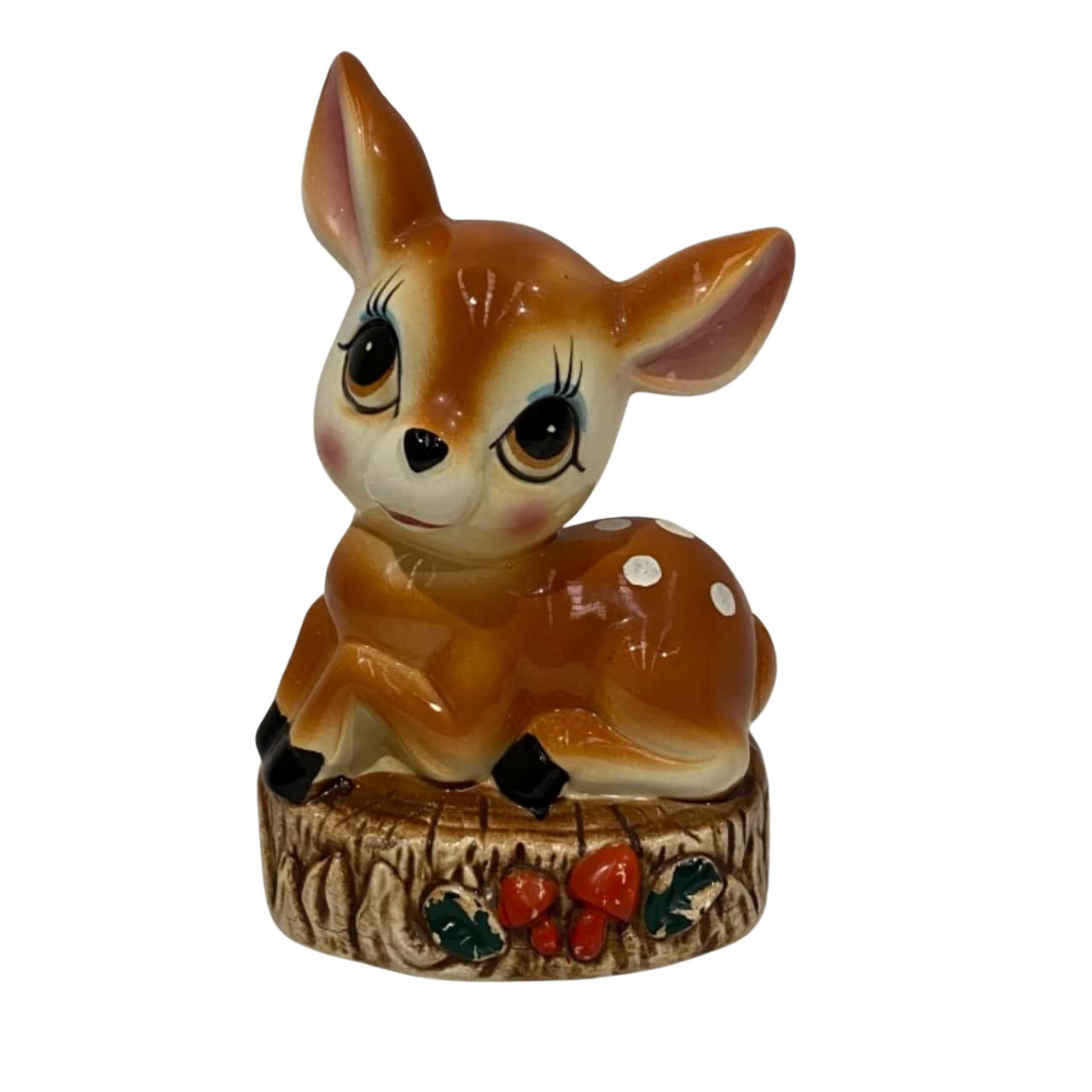 VINTAGE KITSCH DEER FAWN MONEY BOX MADE IN JAPAN(s)