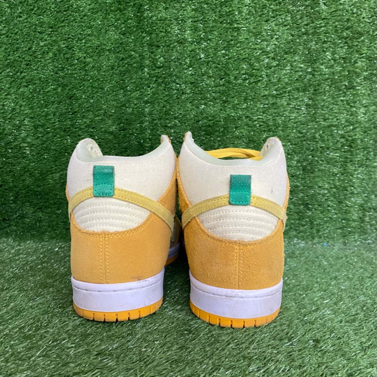Nike Yellow “Dunk” High Top Sneakers Size 10(s)