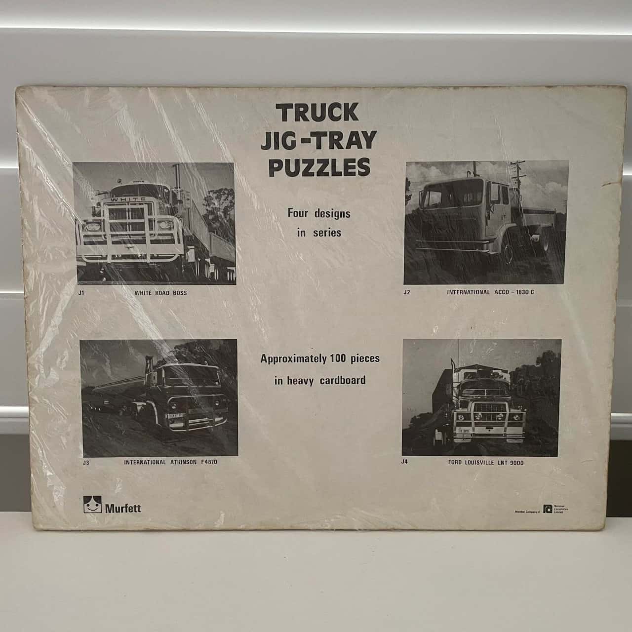 MURFETT Truck Jig-Tray Puzzel