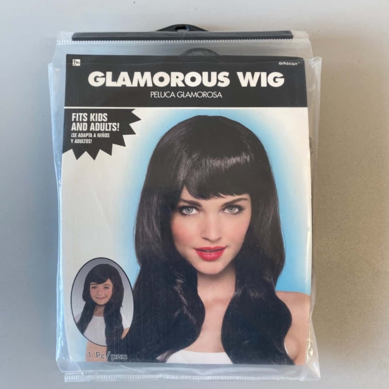 Glamorous Wig Black - New In Package